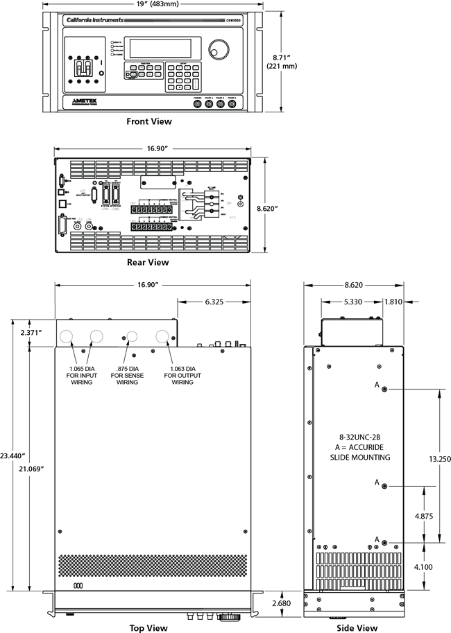 加州仪器 CSW 系列交直流电源